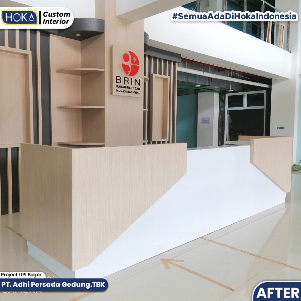 Project Furniture Gedung Lipi Bogor - Jasa Desain Interior Kantor ...