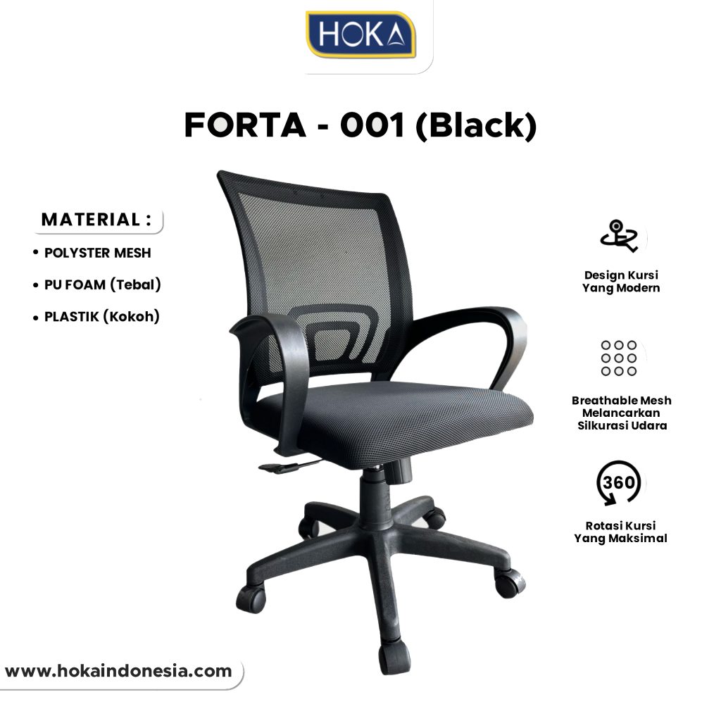 Kursi Kantor Forta - Jasa Desain Interior Kantor | Jual Furniture Kantor