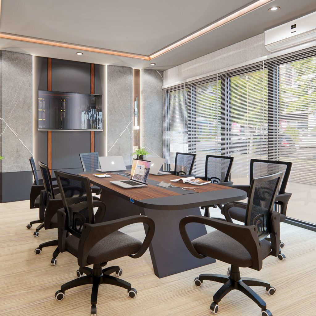 Meja Meeting Meja Rapat HOKA HFH-M139 Plywood Finishing HPL - Jasa ...