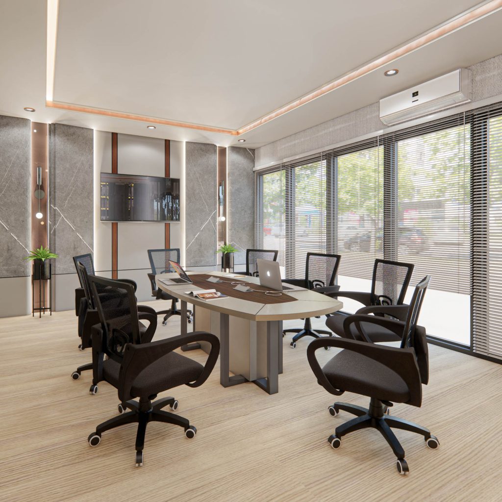 Meja Meeting Meja Rapat HOKA HFH-M143 Plywood Finishing HPL - Jasa ...